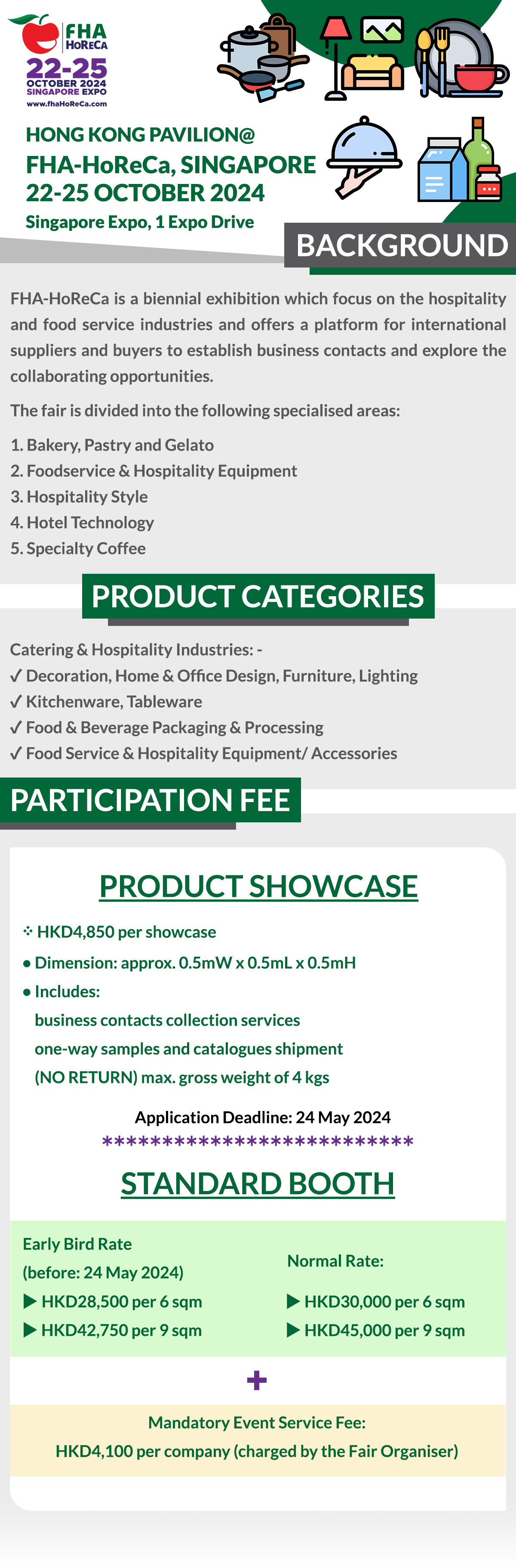 FHA-HoReCa, SINGAPORE 22-25 OCTOBER 2024